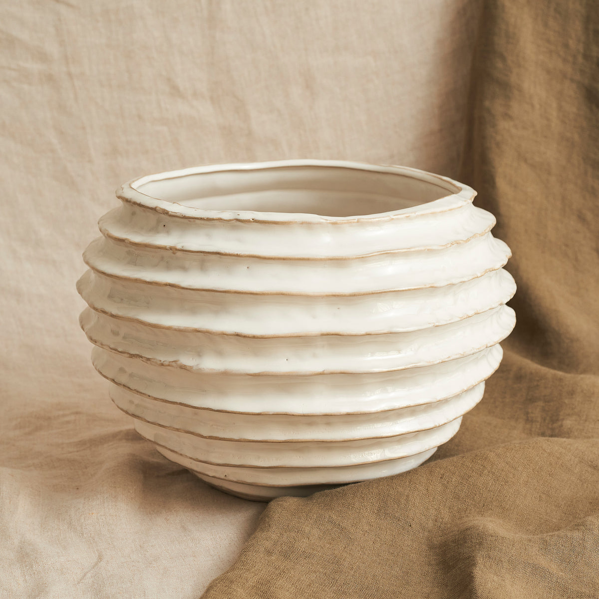 Vally Pot - Off White – Caboose Homeware